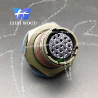 China MIL-DTL-38999 Series III D38999/24WD18SN Jam Nut Receptacle Connector 60g Vibration for sale