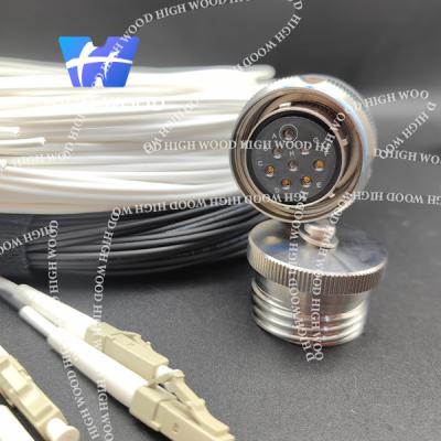 China J599A8/26K1708N ARINC801 Fiber Optic Connector with 1.25mm Ceramic Pins and -55℃ to +125℃ Temperature Range for sale