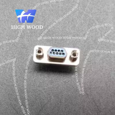 China J30J Series Micro-D Rectangular Connector 9 Pin Male Plug J30J-9TJSP 1.27mm Pitch for sale
