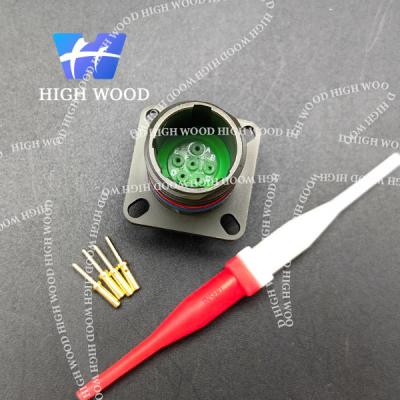China MIL-DTL-38999 Series III Circular Connector D38999/20WB98PN Triple-Start Thread Quick Connect for sale