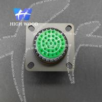 China MIL-DTL-38999 Series III D38999/20WD35SN Square Flange Receptacle 35 Contacts for sale