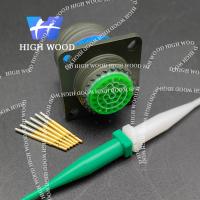 China MIL-DTL-38999 Series III D38999/20WD35SN Square Flange Receptacle 35 Contacts for sale