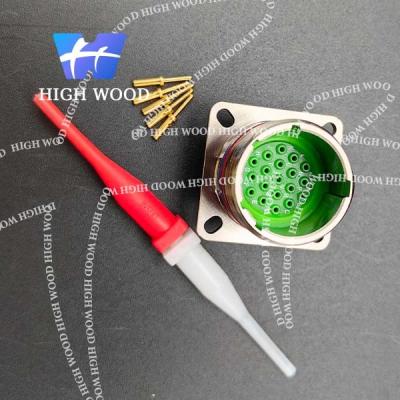 China MIL-DTL-38999 Series III D38999/20FD19PN Circular Connector 500V DC Insulation for sale