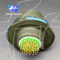 China MIL-DTL-38999 Series III D38999/24WD35PCA Circular Connector 85dB EMI Shielding for sale