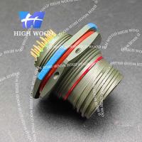 China MIL-DTL-38999 Series III D38999/24WD35PCA Circular Connector 85dB EMI Shielding for sale