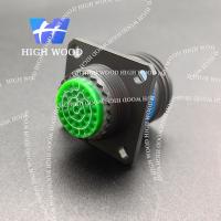 China MIL-DTL-38999 Series III Circular Connector D38999/20WD35PN - 20.90mm Shell, 500 Mating Cycles, EMI/RFI Shielding for sale