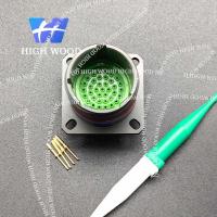 China MIL-DTL-38999 Series III Circular Connector D38999/20WD35PN - 20.90mm Shell, 500 Mating Cycles, EMI/RFI Shielding for sale
