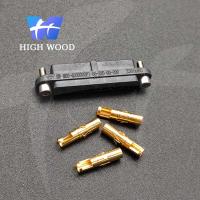 China HW-M80 Connector 800V AC/DC Aerospace Grade Copper Alloy Gold Plating for sale