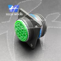China MIL-DTL-38999 Series III D38999/20WH54PN Square Flange Receptacle Connector 5A 7.5A for sale