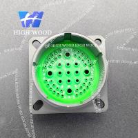 China MIL-DTL-38999 Series III D38999/20WH54PN Square Flange Receptacle Connector 5A 7.5A for sale