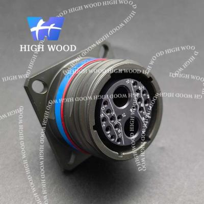China MIL-DTL-38999 Series III Circular Connector D3899920WE20SN Triple-Start Thread 85dB EMI Shielding for sale