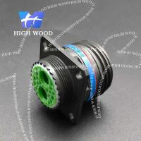 China MIL-DTL-38999 Series III Circular Connector D3899920WE20SN Triple-Start Thread 85dB EMI Shielding for sale