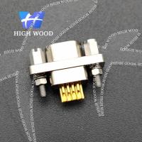 China J30J-9ZKSP Micro-D Rectangular Connector with 1.27mm Spacing and 9-144 Core Options for Harsh Environments for sale