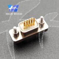 China J30J-9ZKSP Micro-D Rectangular Connector with 1.27mm Spacing and 9-144 Core Options for Harsh Environments for sale