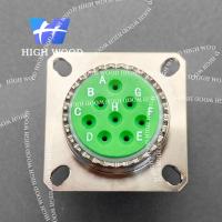 China MIL-DTL-38999 Series III D38999/20FE8PN Square Flange Receptacle Connector 85dB EMI Shielding for sale