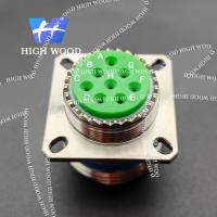 China MIL-DTL-38999 Series III D38999/20FE8PN Square Flange Receptacle Connector 85dB EMI Shielding for sale