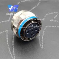 China MIL-DTL-38999 Series III D38999/26FE6PN Shielding Plug 31mm Shell Size for sale