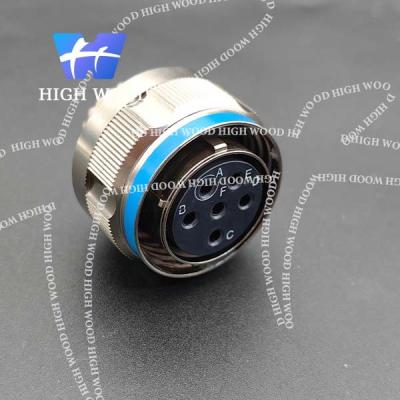 China MIL-DTL-38999 Series III D38999/26FE6PN Shielding Plug 31mm Shell Size for sale