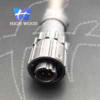 China FQ14-4TJ-8 Waterproof Circular Electrical Connector with 4 Contacts and 14mm Shell Size for sale
