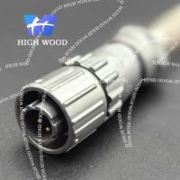 China FQ14-4TJ-8 Waterproof Circular Electrical Connector with 4 Contacts and 14mm Shell Size for sale
