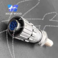 China FQ14-6TK-8 Waterproof Circular Electrical Connector with 14mm Shell and 12-26 Pin Options for Industrial Applications for sale