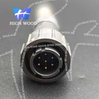 China FQ18-7TJ-10 Waterproof Circular Electrical Connector with 18mm Shell and 12-26 Pin Options for sale