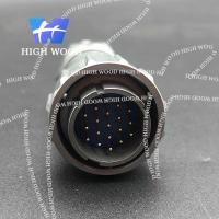 China FQ24-19TJ-12 Waterproof Circular Connector with 24mm Shell and 19-Pin Configuration for Industrial Applications for sale