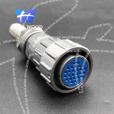 China FQ24-26TK-12 Waterproof Circular Electrical Connector with 26 Pins and 24mm Shell Size for sale
