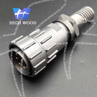 China FQ30-9TJ-16 Waterproof Circular Electrical Connector with 9 Pin Contacts and 30mm Shell Size for sale