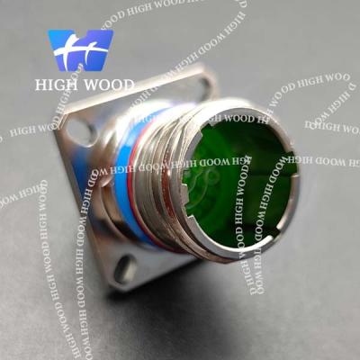 China MIL-DTL-38999 Series III D38999/20FC35PA Square Flange Receptacle 35 Contacts 5A-40A for sale