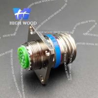 China MIL-DTL-38999 Series III D38999/20FC35PB Square Flange Receptacle 35-Pin Connector for sale