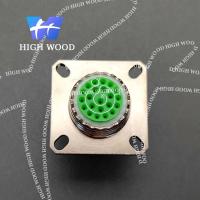 China MIL-DTL-38999 Series III D38999/20FC35PC Square Flange Receptacle 35-Pin Connector for sale