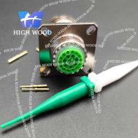 China MIL-DTL-38999 Series III D38999/20FC35PC Square Flange Receptacle 35-Pin Connector for sale