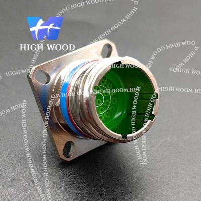 China MIL-DTL-38999 Series III D38999/20FC35PC Square Flange Receptacle 35-Pin Connector for sale
