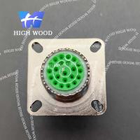 China MIL-DTL-38999 Series III D38999/20FC35SN Square Flange Receptacle 35-Pin Connector for sale