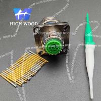 China MIL-DTL-38999 Series III D38999/20FC35SN Square Flange Receptacle 35-Pin Connector for sale
