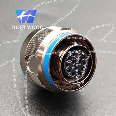 China MIL-DTL-38999 Series III Circular Connector D38999/26FC35SC Triple-Start Threaded Quick Connection 85dB EMI Shielding for sale