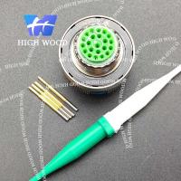 China MIL-DTL-38999 Series III Circular Connector D38999/26FC35SD Triple-Start Threaded Quick Connection 85dB EMI Shielding for sale