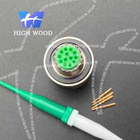 China MIL-DTL-38999 Series III D38999/26FB35PB Circular Connector 35-Pin Crimp Plug for sale