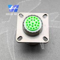 China MIL-DTL-38999 Series III Connector D38999/20WC35PN - 35-Pin Square Flange Receptacle with EMI Shielding for sale