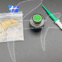 China MIL-DTL-38999 Series III Military Connector D38999/26WC35SN with 500 Cycle Endurance and 85dB EMI Shielding for sale