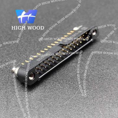 China HW-221YL30F24H Micron-D Connector 3A 600V for Aerospace Defense Avionics for sale