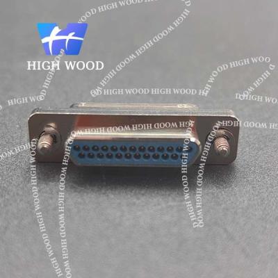 China Micro-D MWDM Solder Cup Metal Shell Connector 25 Pin MWDM2L-25NSM for sale
