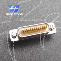 China Micro-D MWDM Solder Cup Metal Shell Connector 25 Pin MWDM2L-25NSM for sale