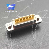 China Micro-D MWDM Solder Cup Metal Shell Connector 25 Pin MWDM2L-25NSM for sale
