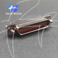 China Micro-D MWDM Solder Cup Metal Shell Connector 37-Pin Gold-Plated TwistPin for sale