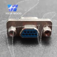China Micro-D MWDM Solder Cup Connector 9 Pin Gold Plated TwistPin 24 AWG for sale