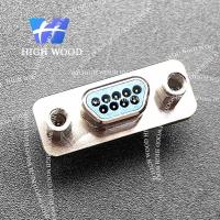 China Micro-D MWDM Solder Cup Connector 9 Pin Gold Plated TwistPin 24 AWG for sale