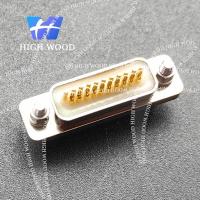 China Micro-D MWDM Solder Cup Connector 21 Pin Gold Plated TwistPin 24 AWG for sale