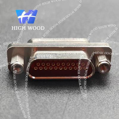 China Micro-D MWDM Solder Cup Connector 21 Pin Gold Plated TwistPin 24 AWG for sale
